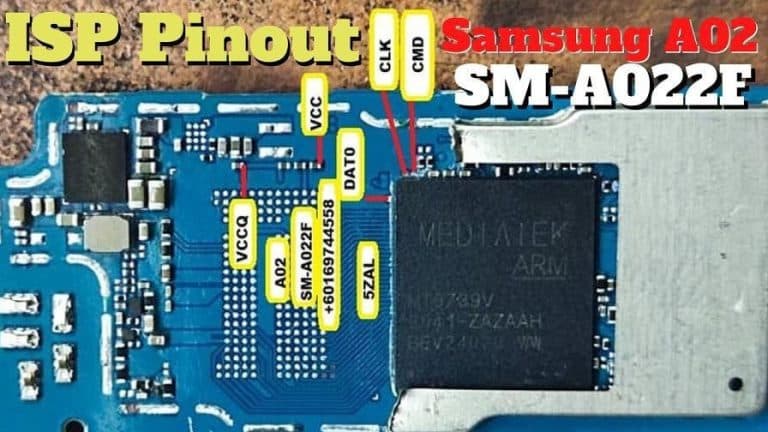 A336E ISP Pinout Galaxy A33 5G • گلوبال سیستم